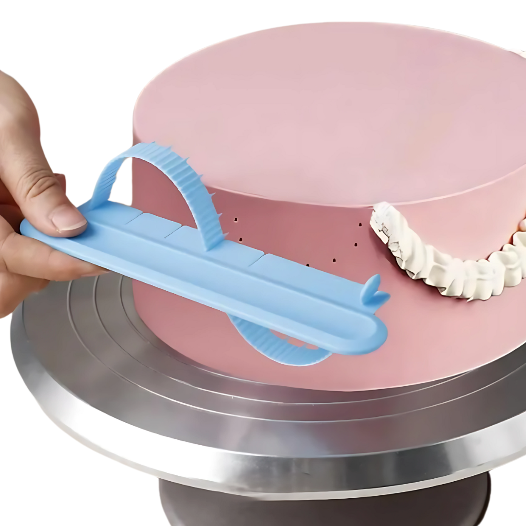Baking Decoration Tool Cake Arc Ruler For Baking - 14-Preset Fondant ...